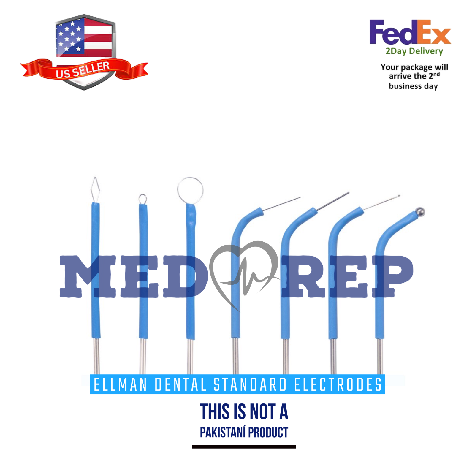 Ellman Dental Standard Electrodes set 7pcs | eBay