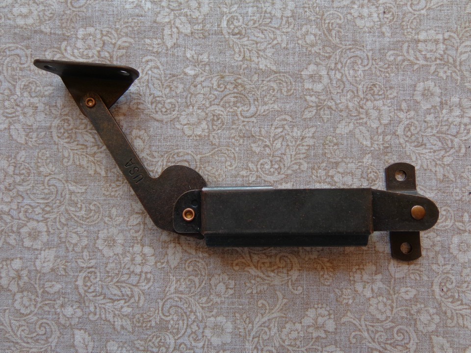 NOS Carlon Capitol Lid Support Bronze Side Mount Self Balancing Lid ...