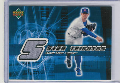 2002 UD ROOKIE DEBUT STAR TRIBUTES MARK PRIOR JERSEY | eBay