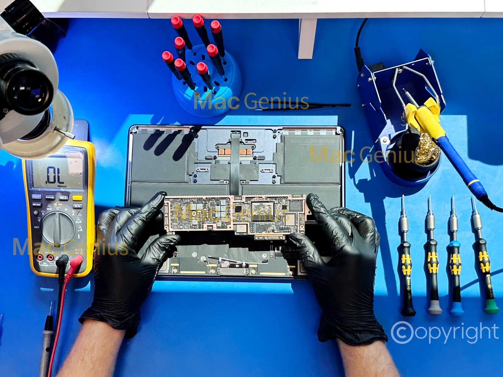 Apple MacBook Pro 15" A1990 2018 2019 Logic Board + Touch ID 256GB ...