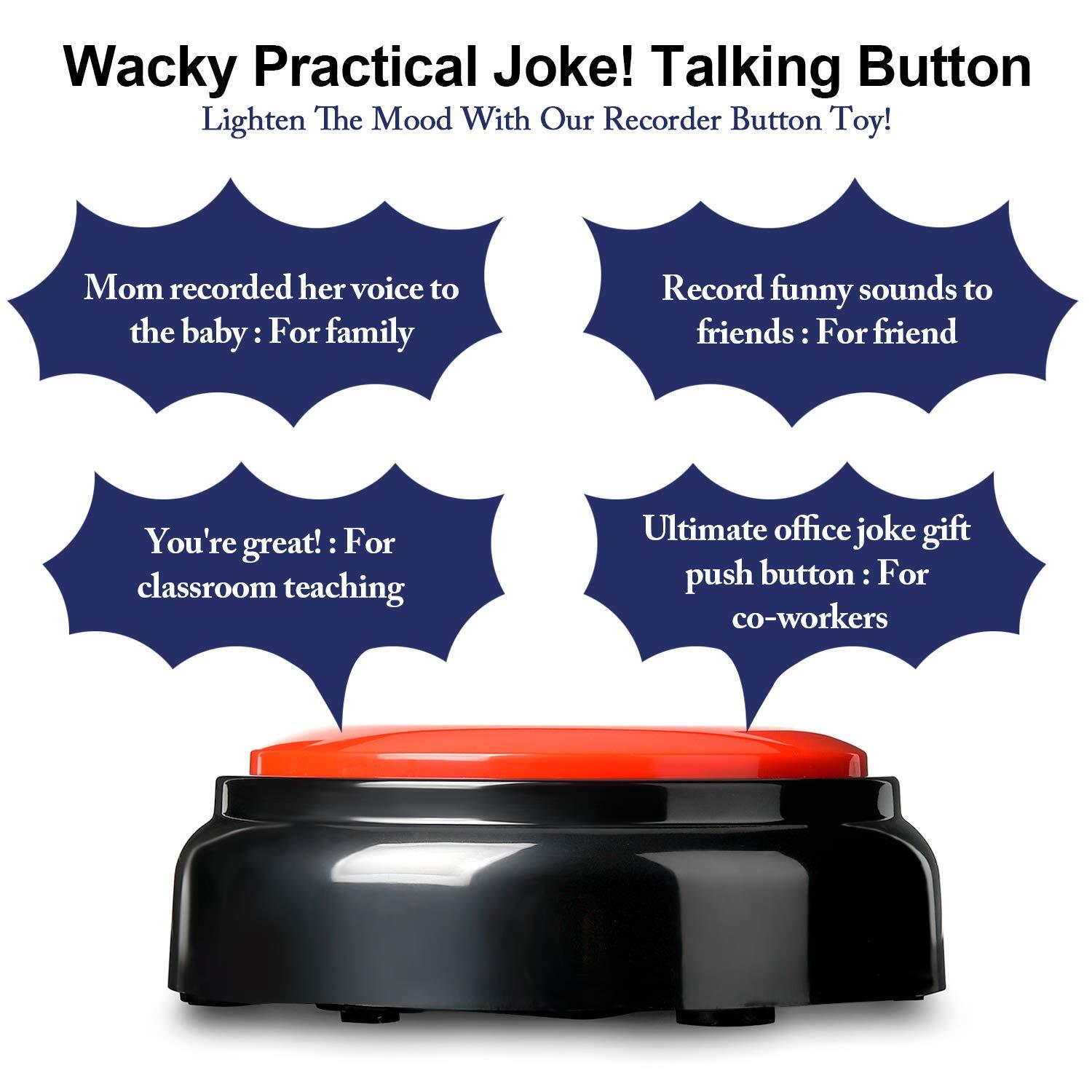 Record Talking Button Easy Button Recording Voice Button Funny ...