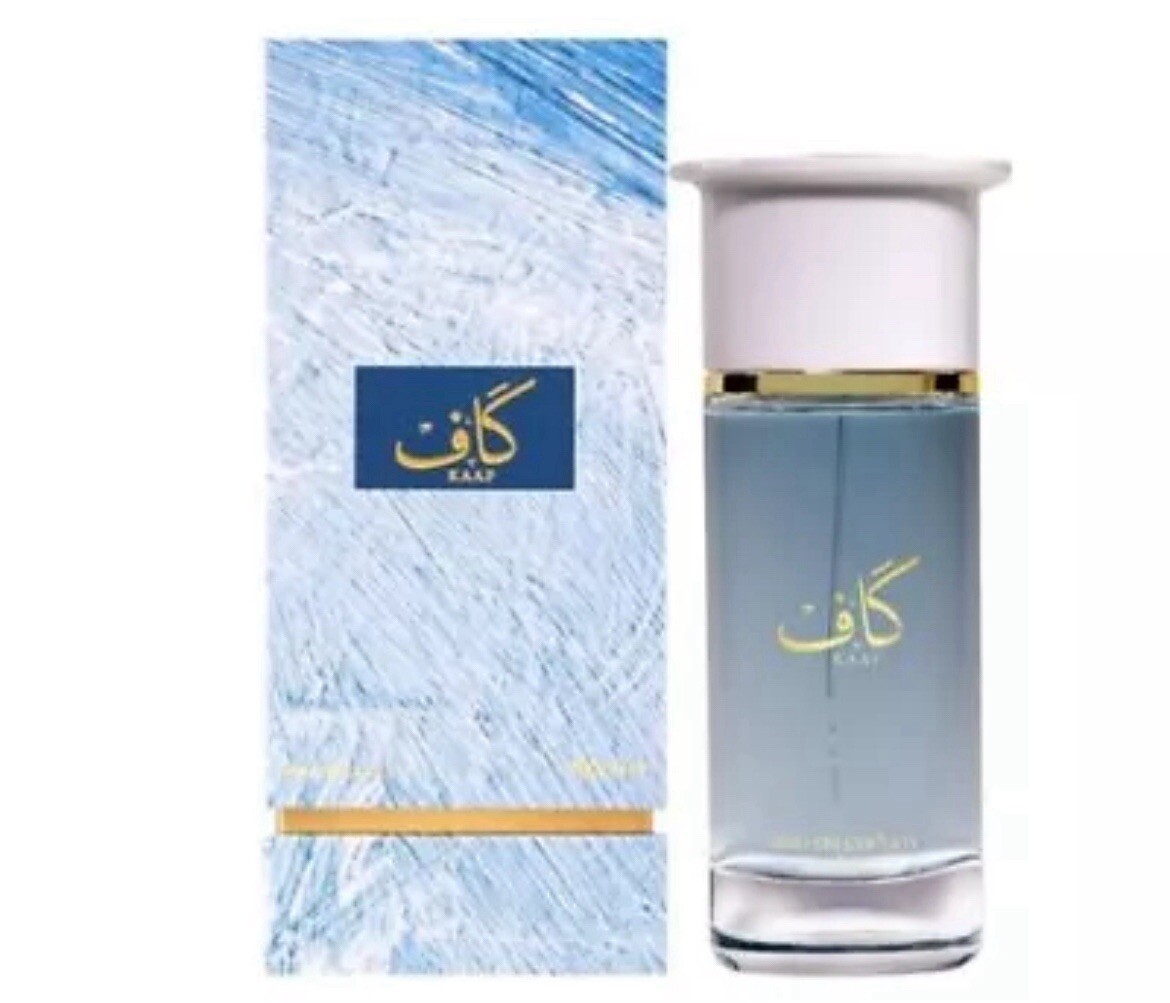 Kaaf EDP perfume spray 100ml for men By Ahmed al Maghribi- fresh citrus ...