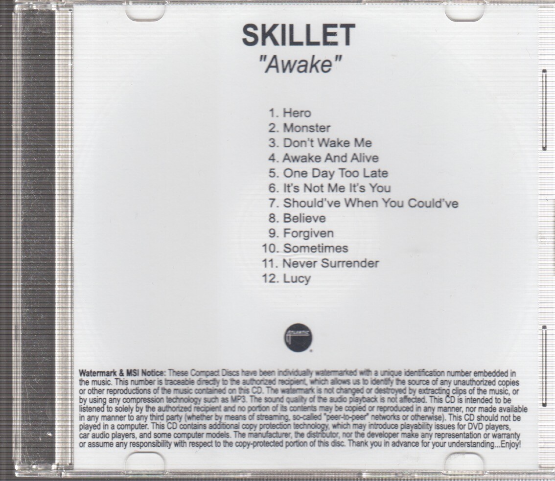 Skillet Awake Album