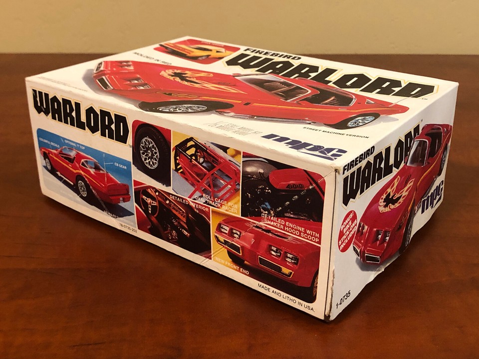 MPC Firebird Warlord 1979 1980 1981 Pontiac Trans Am Model Kit 0735 1/ ...