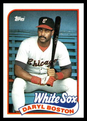 1989 Topps #633 Daryl Boston Chicago White Sox Baseball Card | eBay