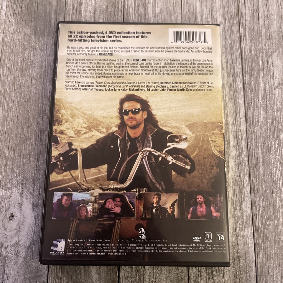 Renegade: The Complete First Season (DVD, 2010, 4-Disc Set ...