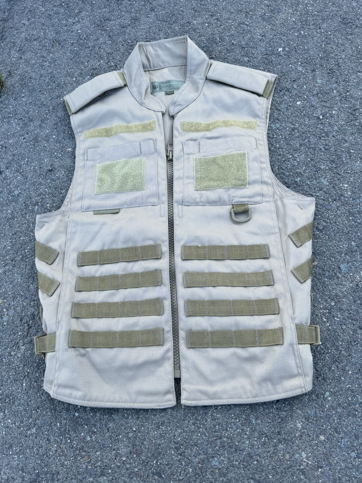 Crye Precision Khaki Range Vest Medium GWOT | eBay