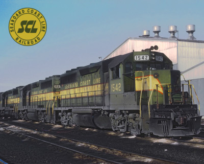 Seaboard Coast Line GP40s Train Metal Sign | eBay