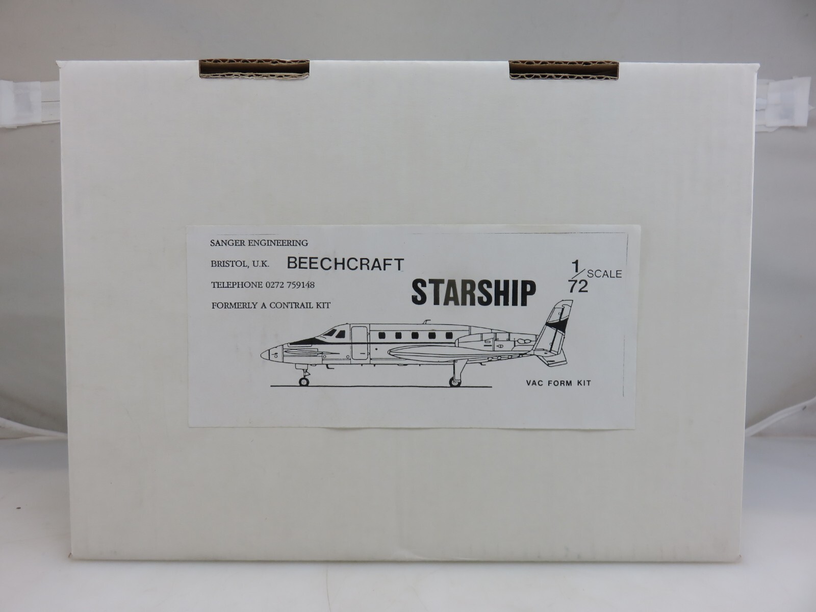 Sanger Engineering Beechcraft Starship 1/72 Vacuform Vac Form Model Kit ...