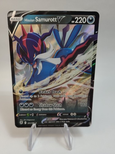Hisuian Samurott V 101/189 Astral Radiance Pokemon Card | eBay Australia