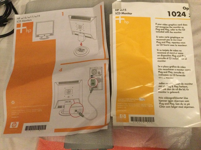 HP VS17E LCD Monitor for sale online | eBay