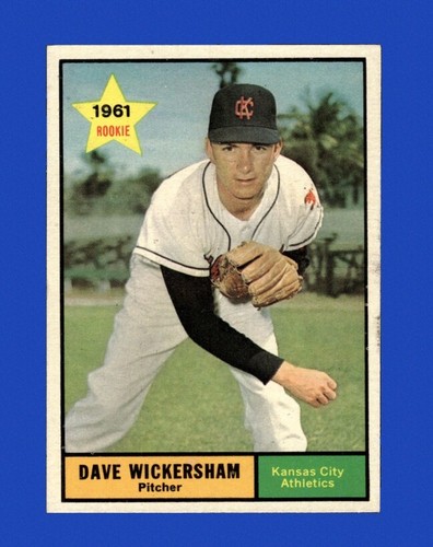 1961 Topps Set-Break #381 Dave Wickersham NR-MINT *GMCARDS* | eBay