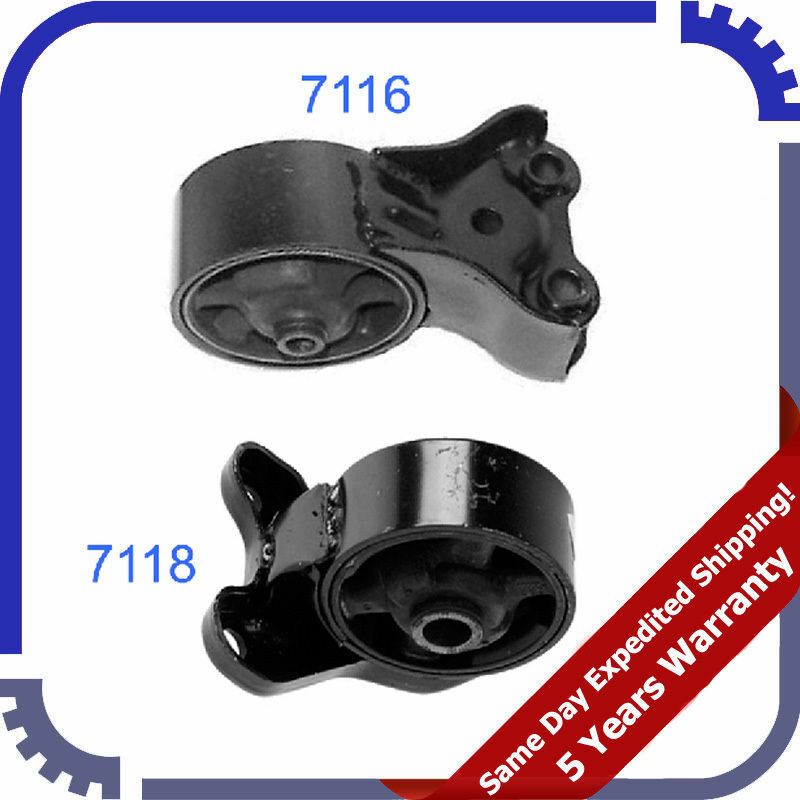 For 7118 7116 Hyundai Elantra Tiburon New Engine Motor Mount Set 2 M537 ...
