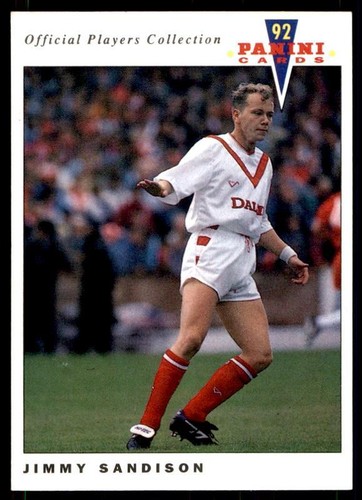Panini Players Collection 1992 - Airdrieonians Jimmy Sandison #291 | eBay