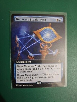 Netherese Puzzle-Ward (286) Extended Art Forgotten Realms Commander AFC ...