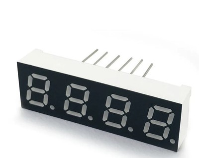 7 Segment 4 Digit Dot 0.28"" Common Cathode Display REF605 | eBay