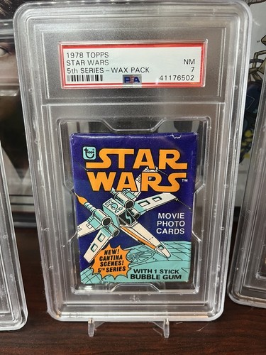Topps 1978 Series 5 Wax Pack Graded NM 70 Star Wars | eBay