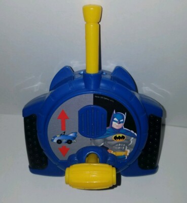 Fisher Price GeoTrax 2010 Talking Batman Batmobile Train Remote ...