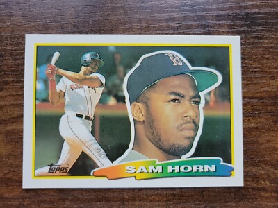 1988 Topps Big #252 Sam Horn - Boston Red Sox - MLB - Fresh Pull | eBay