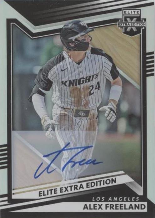 2022 Panini Elite Extra Edition - Alex Freeland #90 Signatures (AU, RC ...