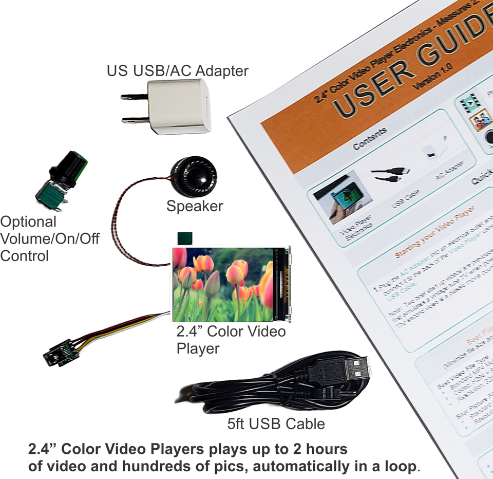2.4" Color Video Player Kit | eBay