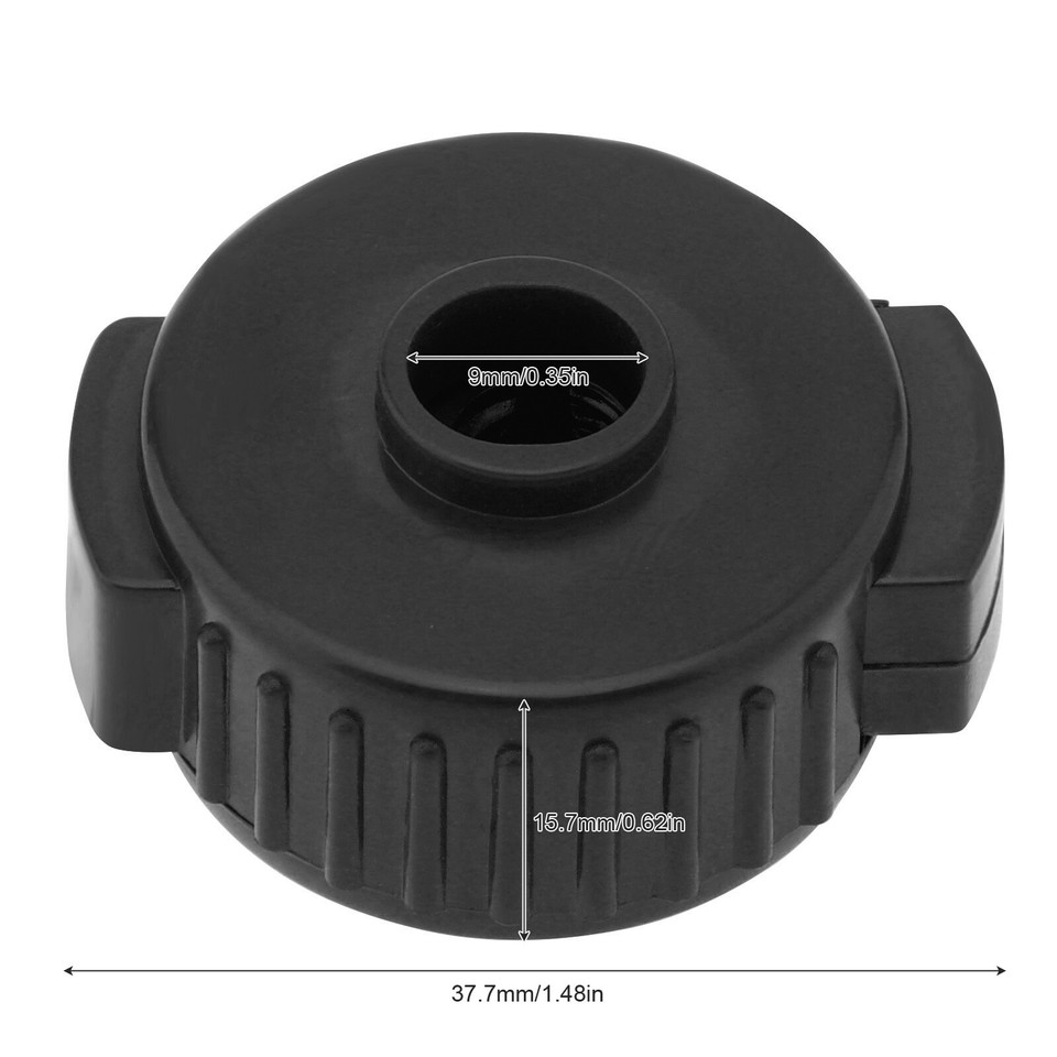 9pcs Quick Release Cymbal Nuts,8Mm Cymbal Mate Nut Black Plastic Cymbal ...