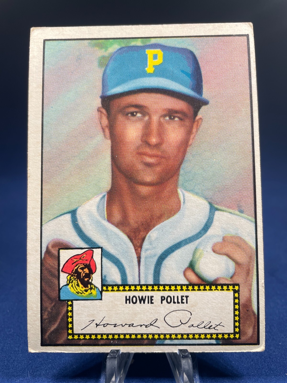 1952 Topps Baseball Card Howie Pollet #63 Pittsburgh Pirates | eBay
