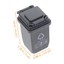 5pcs Garbage Can Model Doll House Sorting Garbage Bin Garbage Pail | eBay
