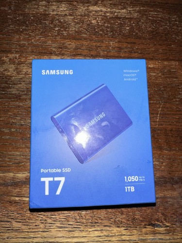 Samsung Portable SSD T7 1TB NEW Factory Sealed Retail Box | eBay