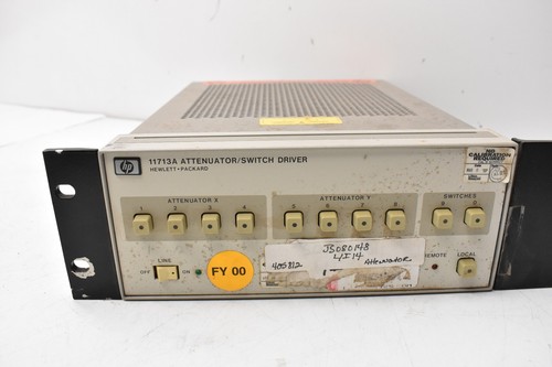 HEWLETT PACKARD 11713A ATTENUATOR/SWITCH DRIVER | eBay