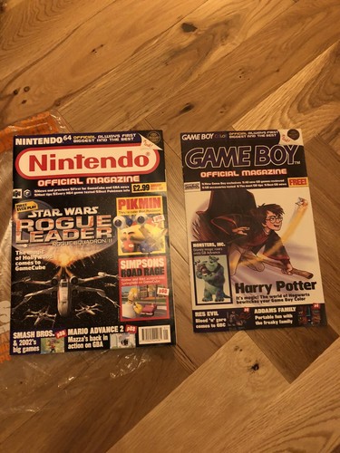 Issue 112 Nintendo Official Magazine 2002 w/ Gameboy Mag Star Wars ...