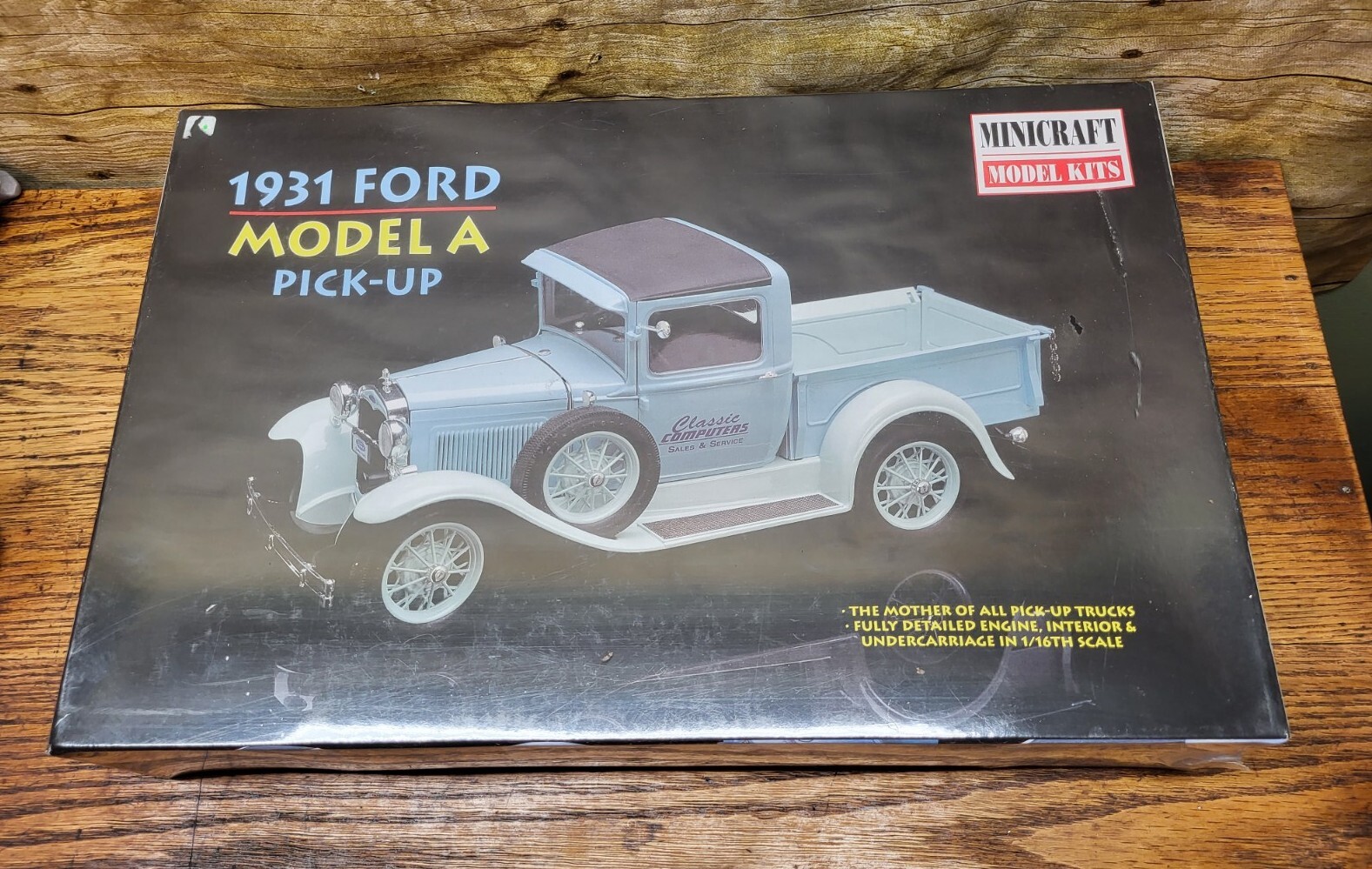 Ford 1931 Model a Pickup Truck 1996 Plastic Minicraft Kit 11204 Opened ...