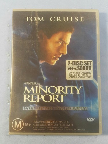 Minority Report (DVD, 2003 release, 2-Disc Set) 9321337031804 | eBay