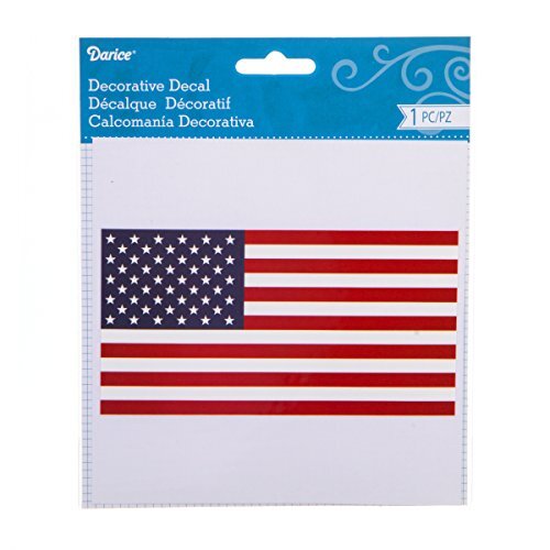 Darice USA Flag Decal Sticker | eBay