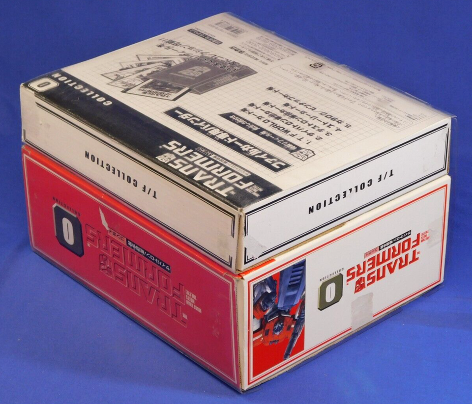 G1 TRANSFORMERS REISSUE BOOK/BINDER COLLECTION #0 OPTIMUS PRIME ...