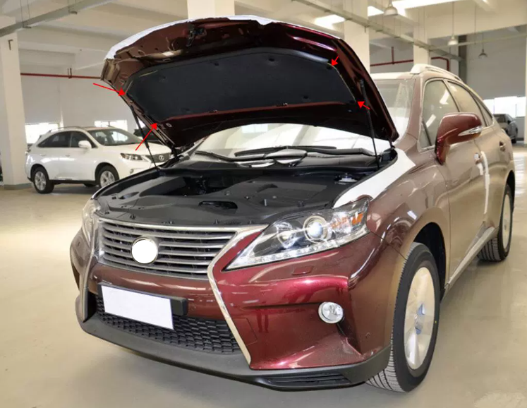 2013-2015 Lexus RX350 RX450h Engine Cover Hood Insulation Pad Heat ...