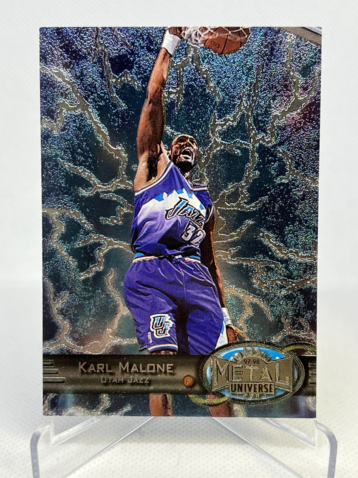 1997-98 Metal Universe Karl Malone #97 HOF (3A) | eBay
