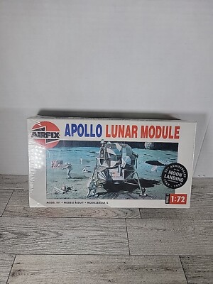 Airfix Apollo Lunar Module Spacecraft 1/72 Scale Model Kit New Sealed ...