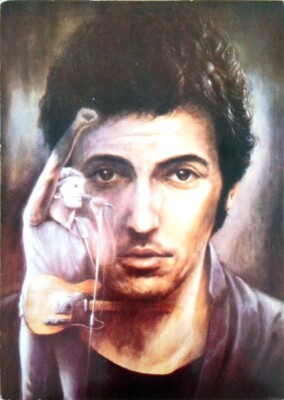 Carte Postale - Bruce Springsteen - close up - 1 - Size 10x15cm | eBay