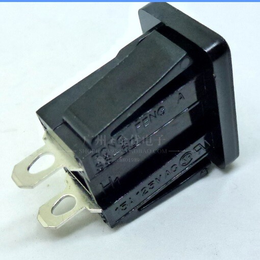1PCS/5PCS Rong Feng SS-6C Panel Mount 2-pin AC Socket, 15A 125VAC | eBay