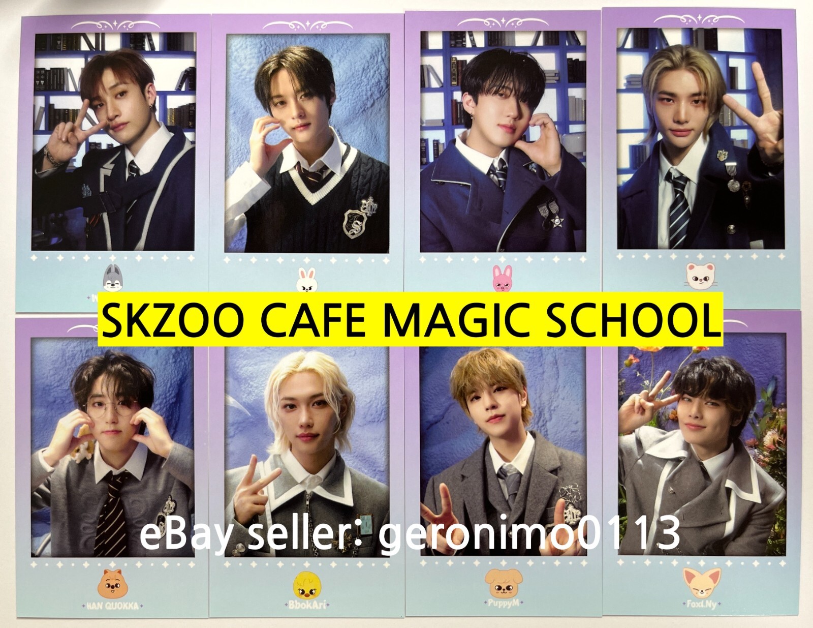 SKZ 4TH FANMEETING STRAY KIDS x SKZOO POP-UP SKZOO'S MAGIC SCHOOL CAFE ...