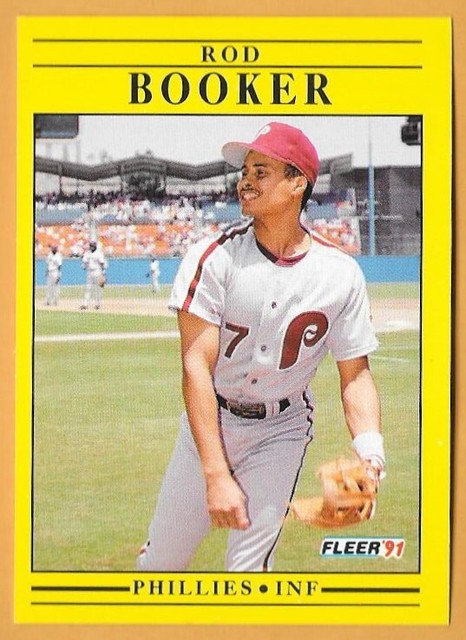 1991 Fleer - Stats Begin with 1981 Orlando #388 Rod Booker for sale ...