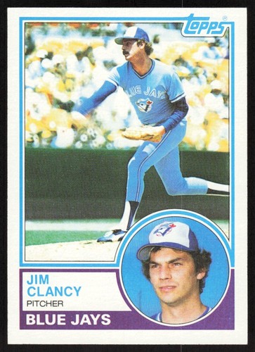 1983 Topps Baseball Jim Clancy #345 Toronto Blue Jays | eBay