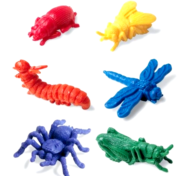 24 x Insect Counters Hands On Teaching Resources Sorting and Counting ...