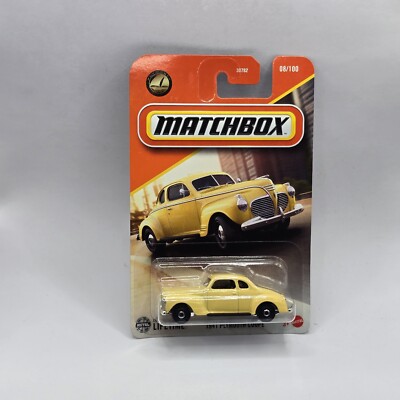 2024 MATCHBOX * M CASE * 1941 PLYMOUTH COUPE 8/100 | eBay