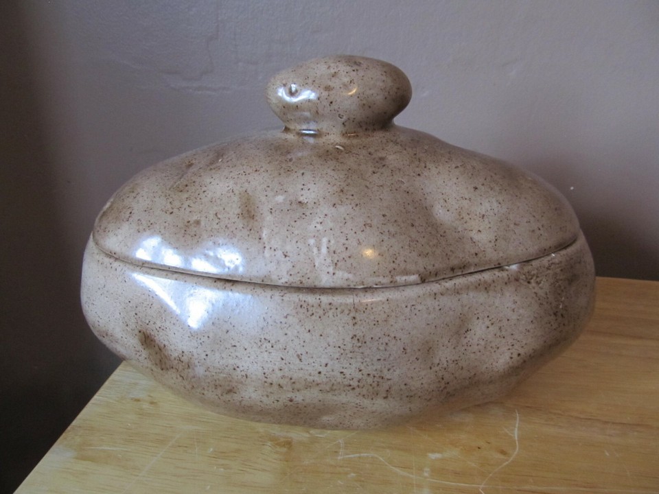 ATLANTIC MOLD Potato Shaped Mashed Potato Serving Bowl w/Matching S/P ...