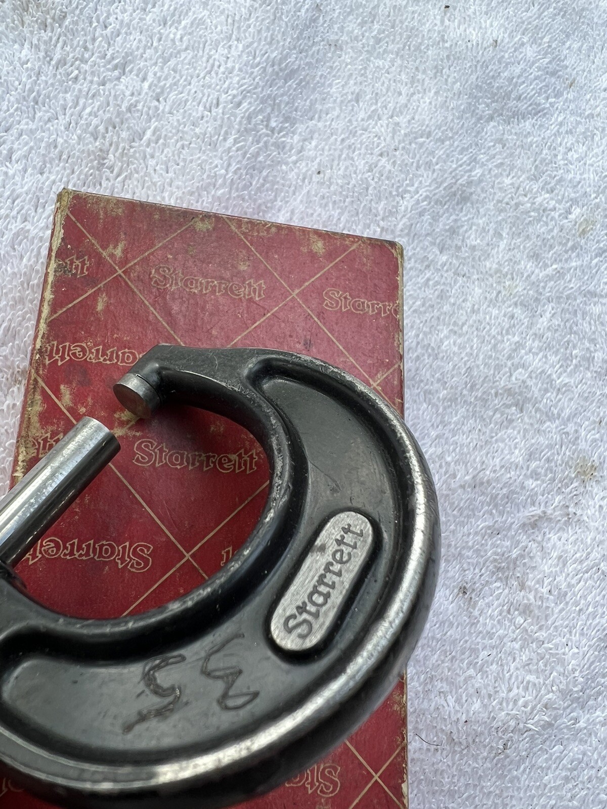 🇺🇸Starrett T436XFL Micrometer 0-1" Friction Sleeve .0001 Grad Original ...