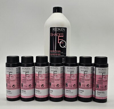 Redken Shades EQ Color Gloss Hair Color 2 oz (CHOOSE YOUR SHADE) or ...
