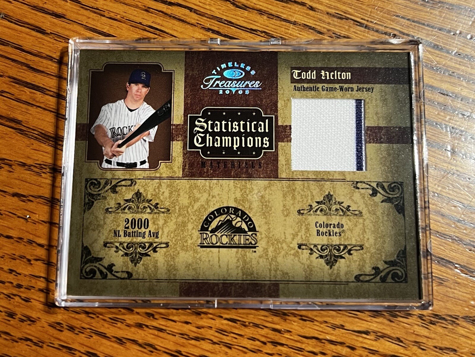 2005 Timeless Treasures Todd Helton Jersey 2/100 | eBay