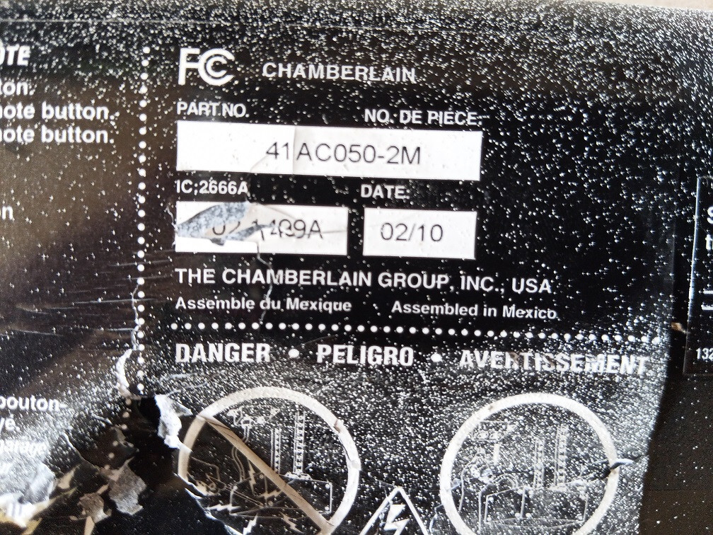 Chamberlain LiftMaster 41AC050-2M Garage Door Opener Logic Board | eBay